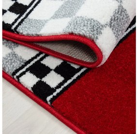 Ayyildiz Kusový koberec KIDS 0460, Červená Rozměr koberce: 160 cm KRUH