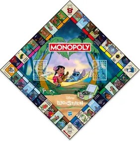 HASBRO Hra Monopoly Lilo a Stitch / 2-6 hráčů / 70-120 minut / od 8 le