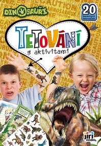 JIRI MODELS Tetování s aktivitami Dinosauři 20 tetovaček 2