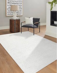Dywany Łuszczów, Kusový koberec Mode 00052 geometric cream, 80x150, bílá, chodba / předsíň