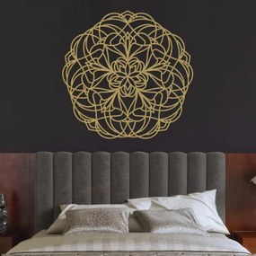 Vyřezávaná dřevěná dekorace mandala míru Serena I SENTOP PR0250