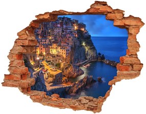 Wallmuralia Fototapeta díra na zeď 3D Manarola Itálie 90x70 cm