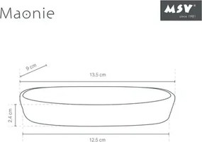 MSV MAONIE mýdlenka cappuccino / Keramika