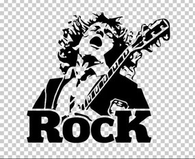 Samolepka AC/DC Angus Young
