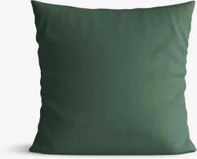 Goldea vánoční bavlněný povlak na polštář - tmavě zelený 40 x 60 cm