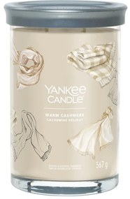 Yankee Candle – Signature Tumbler svíčka Warm Cashmere (Hřejivý kašmír) Velikost: velká 567 g