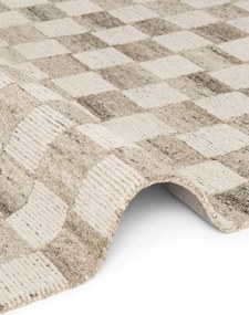 Vikosa, Kusový koberec Vikosa Boho 106279 Natural Cream Brown, 160x230, hnědá, ložnice