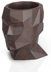 Designový květináč ADONIS - barva Corten