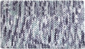 LineaDue PUNTO - Koupelnová předložka světle šedá Rozměr: 60x100 cm
