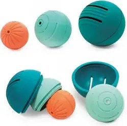 Ludi Míčky silikonové Ball in Ball / od 6 měsíců