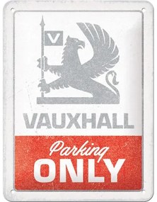 Postershop Plechová cedule: Vauxhall Parking Only - 15x20 cm