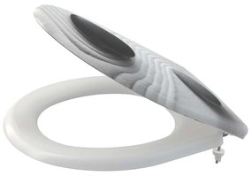 Alca - WC sedátko, Softclose, bílá/zen A604 ZEN