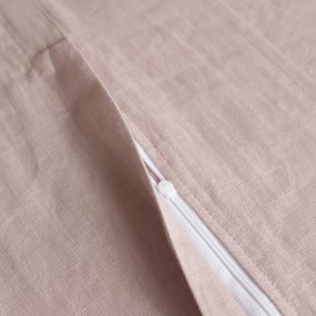 TULULUM Lněný povlak na polštář pudrový Rozměr polštáře: 70 x 90 cm