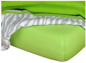 DADKA Jersey prostěradlo kiwi Rozměr 80x220x20