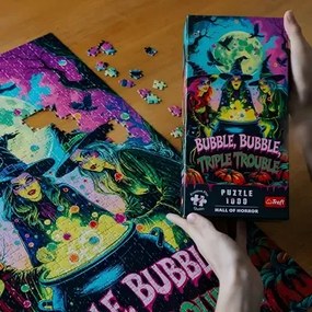 TREFL Puzzle Premium Plus Hall of Horror: Čarodějnice / 1000 dílků / 4