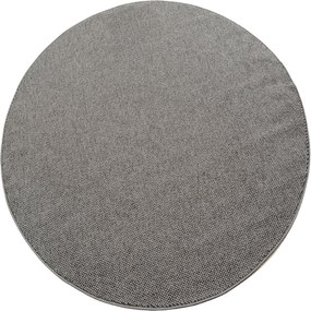 Ayyildiz, Kusový koberec Helix 2200 silver kruh, 80x80, šedá, chodba / předsíň