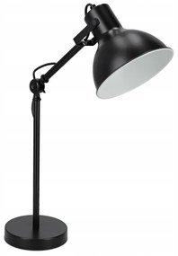 Stolní lampa 1xE27/40W/230V černá