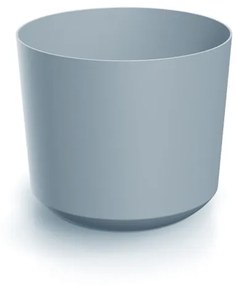 PROSPERPLAST Květináč - TUBO Průměr: 19,9 cm, Barva: světle šedá