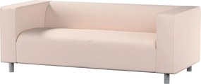 Potah na pohovku IKEA  Klippan 2-místná barva růžová látka pletený vzor