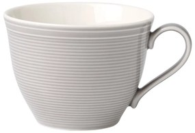 Bílo-šedý porcelánový šálek na kávu Villeroy &amp; Boch Like Color Loop, 250 ml