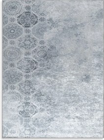 Koberec Lotus7, 120x160 cm, stříbrná