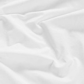 Napínací prostěradlo jersey s elastanem bílé