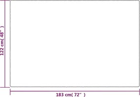 Zátěžová deka s povlečením šedá 122 x 183 cm 9 kg textil 3154884