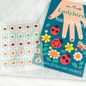 Kreativní sada Ladybird – Nail stickers – Rex London