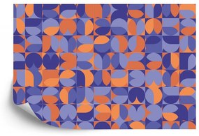 Fototapeta Retro Pattern, Geometric Colorful Abstract Strukturální vinyl 135x90