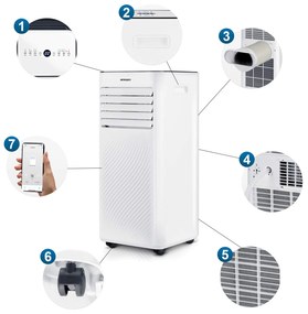 Přenosná klimatizace 9000 BTU Berdsen BD-582