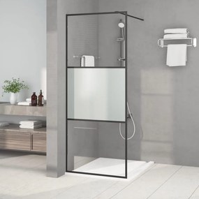 vidaXL Sprchová zástěna walk-in 80 x 195 cm napůl mléčné ESG sklo