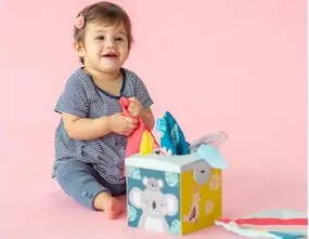 Taf Toys Box s šátky Koala Kimmi / od 9 měsíců