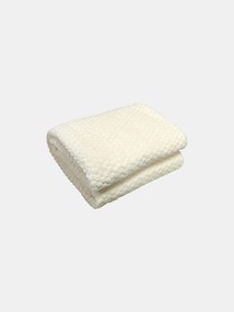 Sinsay - Deka s reliéfním vzorem - krémová
