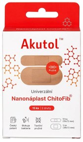 AKUTOL AKUTOL™ Nanonáplast ChitoFib® Univerzální