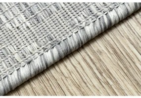 koberec SISAL PATIO 3069 marocký jetel ploché tkaní šedá / béžový velikost 194x290 cm | krásné koberce cz