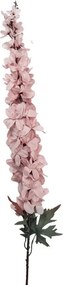 Dekorace umělá květina ostrožka Delphinium s růžovým květem - 8*8*124 cm