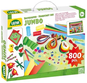 Lena Kreativní kufřík Jumbo zelený 800ks