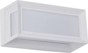 Brilagi - LED Venkovní nást. svítidlo se senzorem PARKER LED/12W/230V bílá IP44