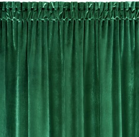 ZATEMŇOVACÍ ZÁVĚS NA PÁSCE SAMANTA 140X270 CM ZELENÁ