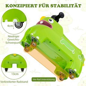 Costway Pojízdné autíčko pro batole s úložným prostorem pod sedadlem