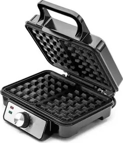 Huslog vaflovač černá / 1200W / 2 vafle / nepřilnavý povrch