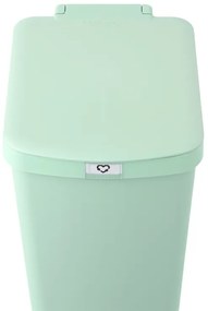 Brabantia Pedálový koš StepUp 40L světle zelený