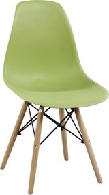 Casarredo - Komfort nábytek Plastová jídelní židle MODENA II zelená oliva