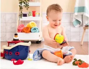 B-Toys Loď s kapitánem Fish  Splish / od 6 měsíců
