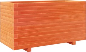 Zahradní truhlík voskově hnědý 90x40x49,5 cm masivní borovice 3282556