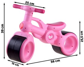 Motor Ride Bike Balanční kolo Tcv Pink Ro0063