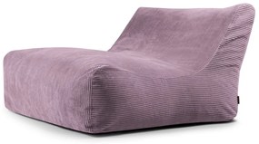 Fialový manšestrový sedací vak Sofa Lounge – SLOWDOWN