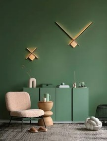 Designové nástěnné svítidlo Cross 30 zlatá