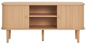 TV stolek v dekoru borovice v přírodní barvě 113x51,5x40 cm Nikko – House Nordic