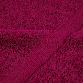 Premium sprchové ručníky SOLUND 4 ks Bordeaux 70x140 cm 600 gsm 137213
